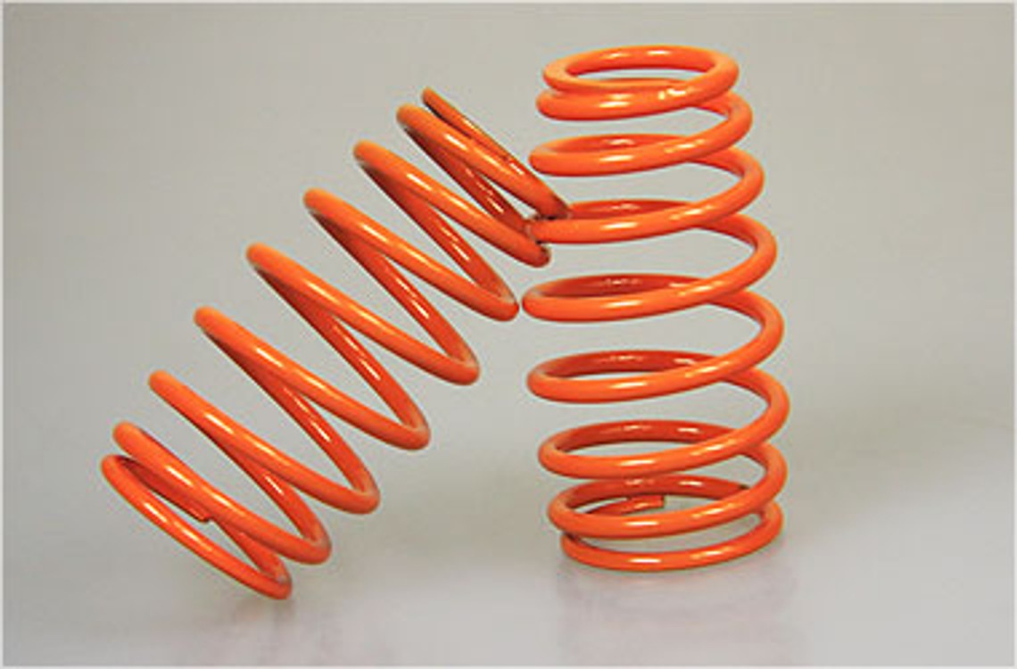 MEC2009-01 Cask shaped springs for Mecatech Shocks - Orange- – FG Supply